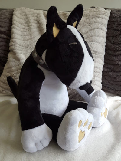 Welcome to the home of HUGGABULLZ! The best plush Bull Terriers! For ...